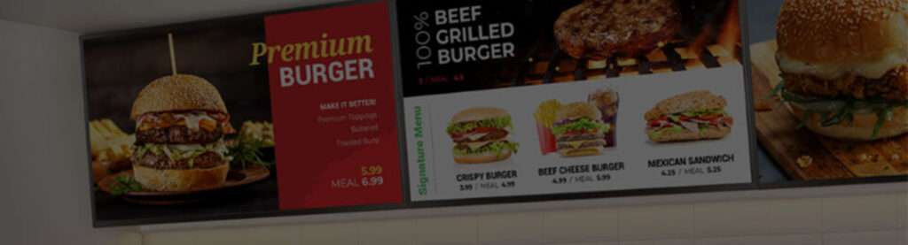 Digital Menu Board For Businesses - Fama Technologies